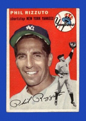 1954 Topps Set-Break # 17 Phil Rizzuto VG-VGEX (crease) *GMCARDS* | eBay