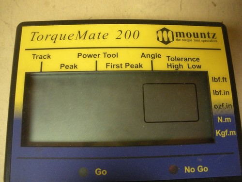 Mountz TorqueMate 200 Hand Held Portable Torque/Angle Meter TM200 | eBay