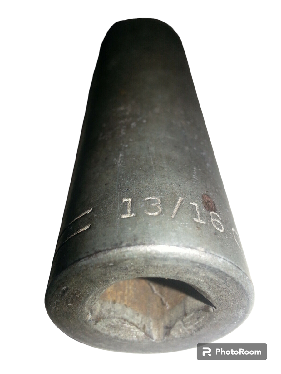 Extra Long Deep Well Sockets 1.45 Goodyear 3/8" Dr. 13mm Deep Socket