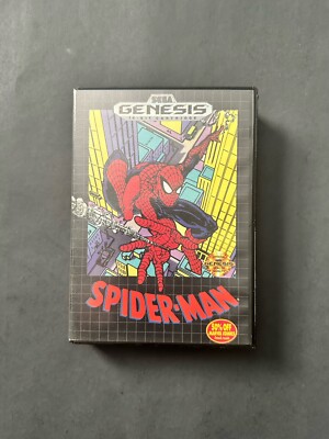 1991 Sega Genesis Spider-Man Console Game *Complete*! 10086010169| eBay