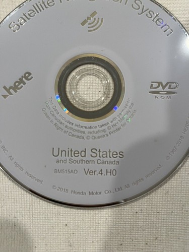 2007 to 2012 Acura RDX Navigation DVD U.S Map 2019 Update Ver. 4.H0 | eBay