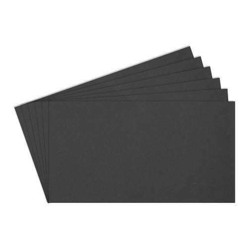 Foam Sheets Crafts Arts Foam Paper 30cm x 20cm x 1.7mm/ Black / 6 Pcs ...