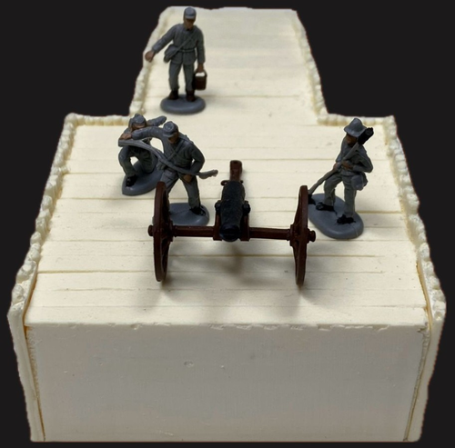 1/72 scale Alamo Straight Cannon Gun Ramp Terrain Scenery Model ...