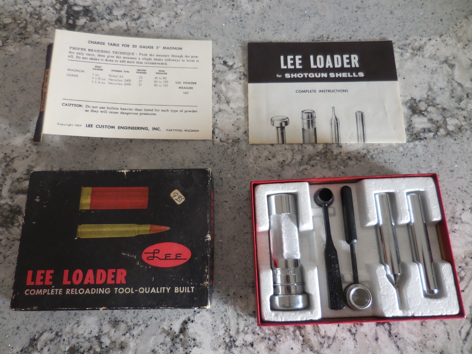 LEE Loader for 3" 20 Gauge | eBay