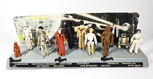 Vintage Star Wars First 12 Action Figures Mail-Away Stand | eBay