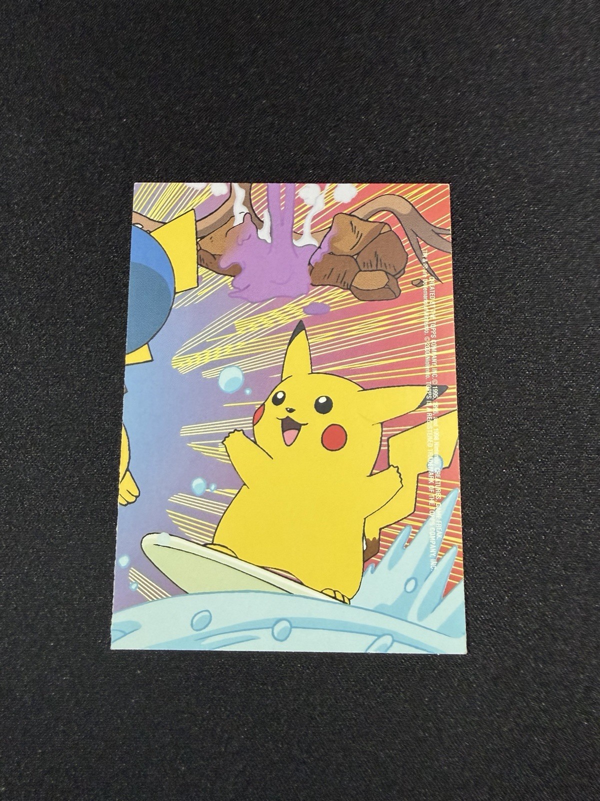 Pokemon Topps 2000 TV Animation Series 2 Stick-Ons #132 Ditto Card 5 of ...