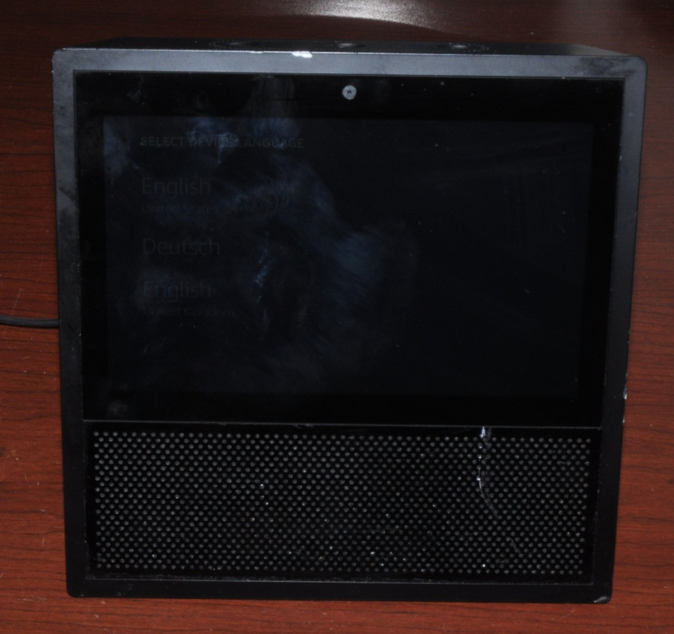 Amazon Echo Show 1st Generation Smart Speaker W/ 7" Display Black ...