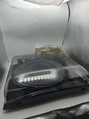 ION PROFILE PRO USB Vinyl-To-Mp3 Turntable W/ Input Converter Record ...