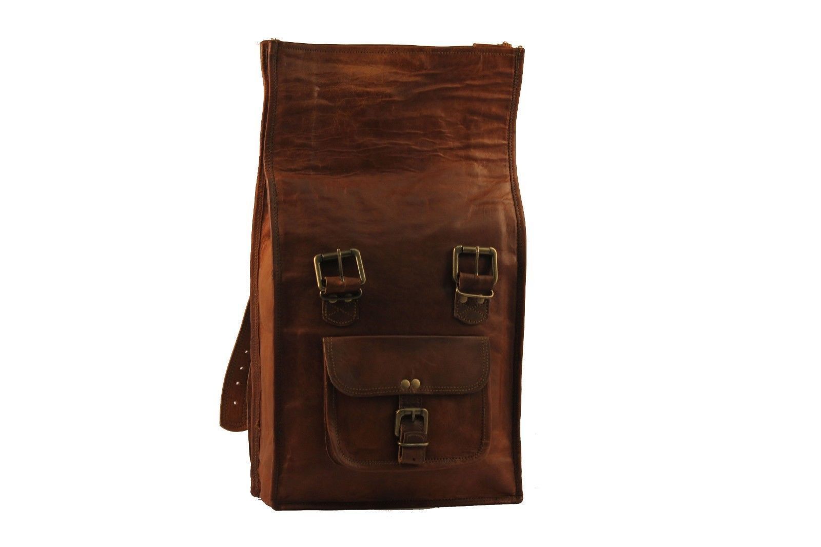 Women's REAL VINTAGE Leather Rucksack Shoulder Backpack Travel Bag | eBay