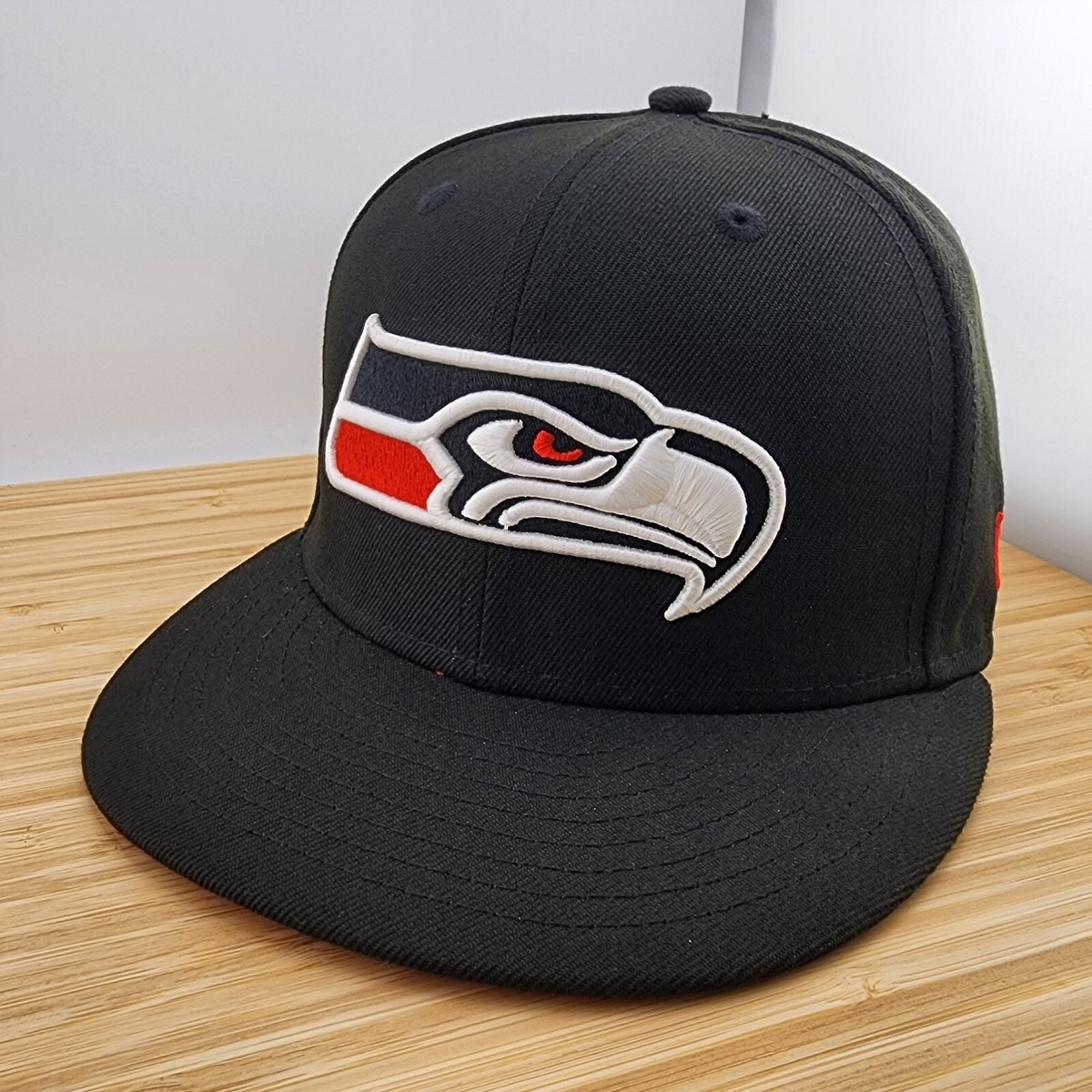 Black Seahawks Hat New Era 9Fifty Seattle Seahawks Training Camp 2023