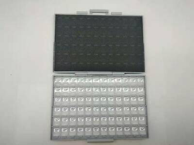 SMD 0201 Size Capacitor kits 72 Values 50pc/value Sample BOXALL ...