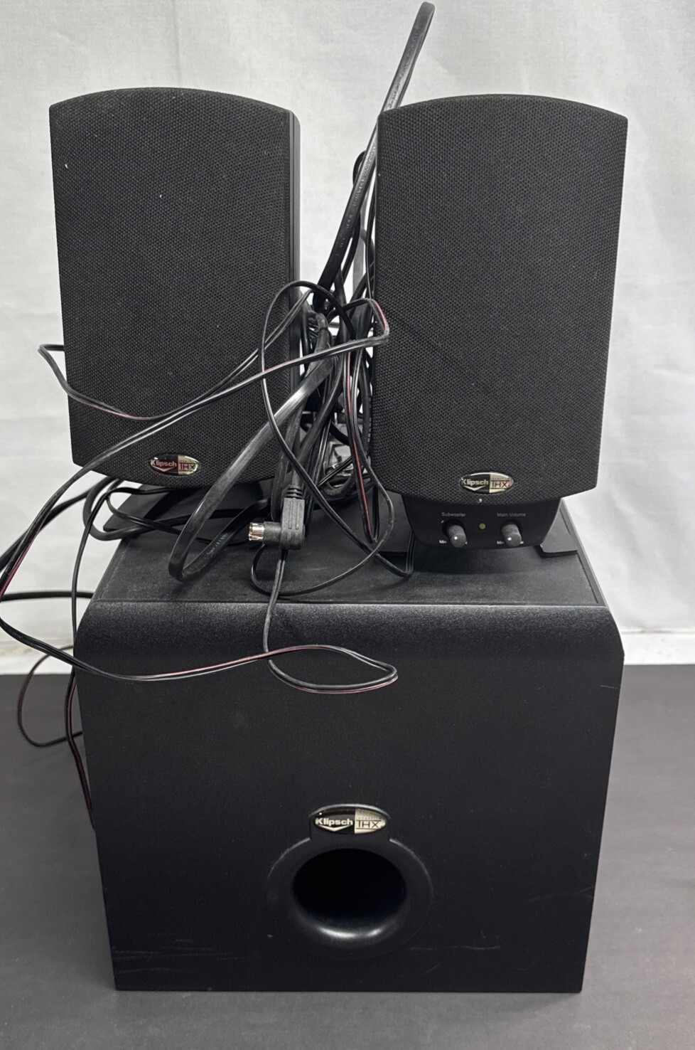 Klipsch ProMedia 2.1 THX Certified PC Desktop Computer Speaker System ...