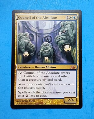 1x Council of the Absolute Dragon's Maze Creature Human Advisor Mtg ...