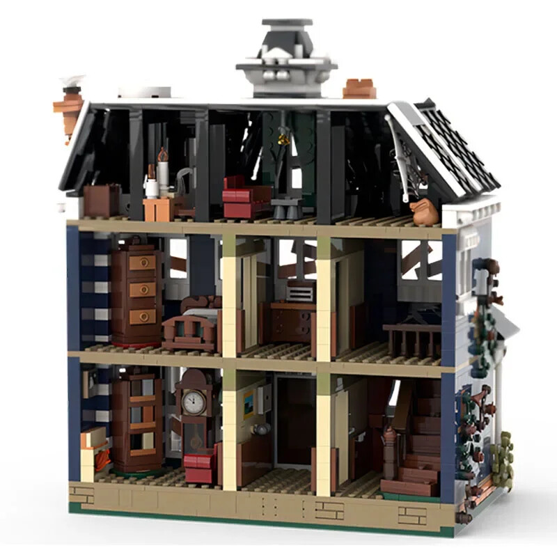 Creel House Modular Building Blocks Set MOC Bricks DIY Model Gift Toys ...