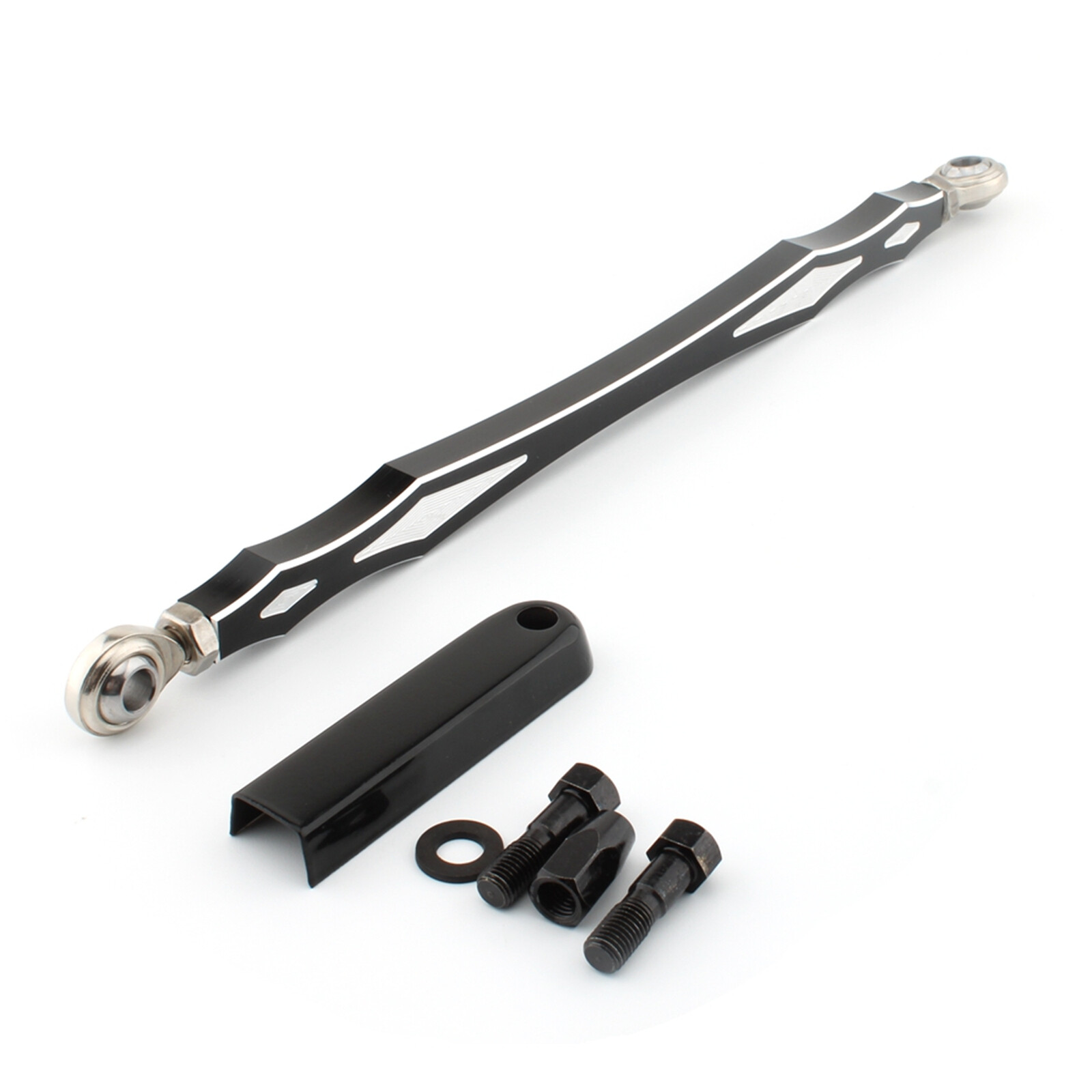 Black Gear Shift Linkage Shifter Lever For Harley Softail 1984-2016 ...