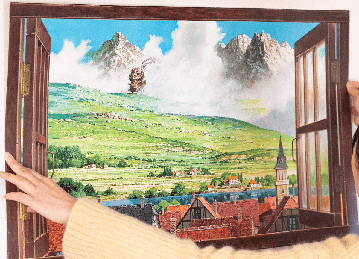 Howls Moving Castle Mountain