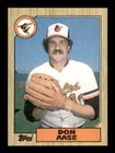 1987 Baseball Topps Don Aase Baltimore Orioles #766 2 | eBay