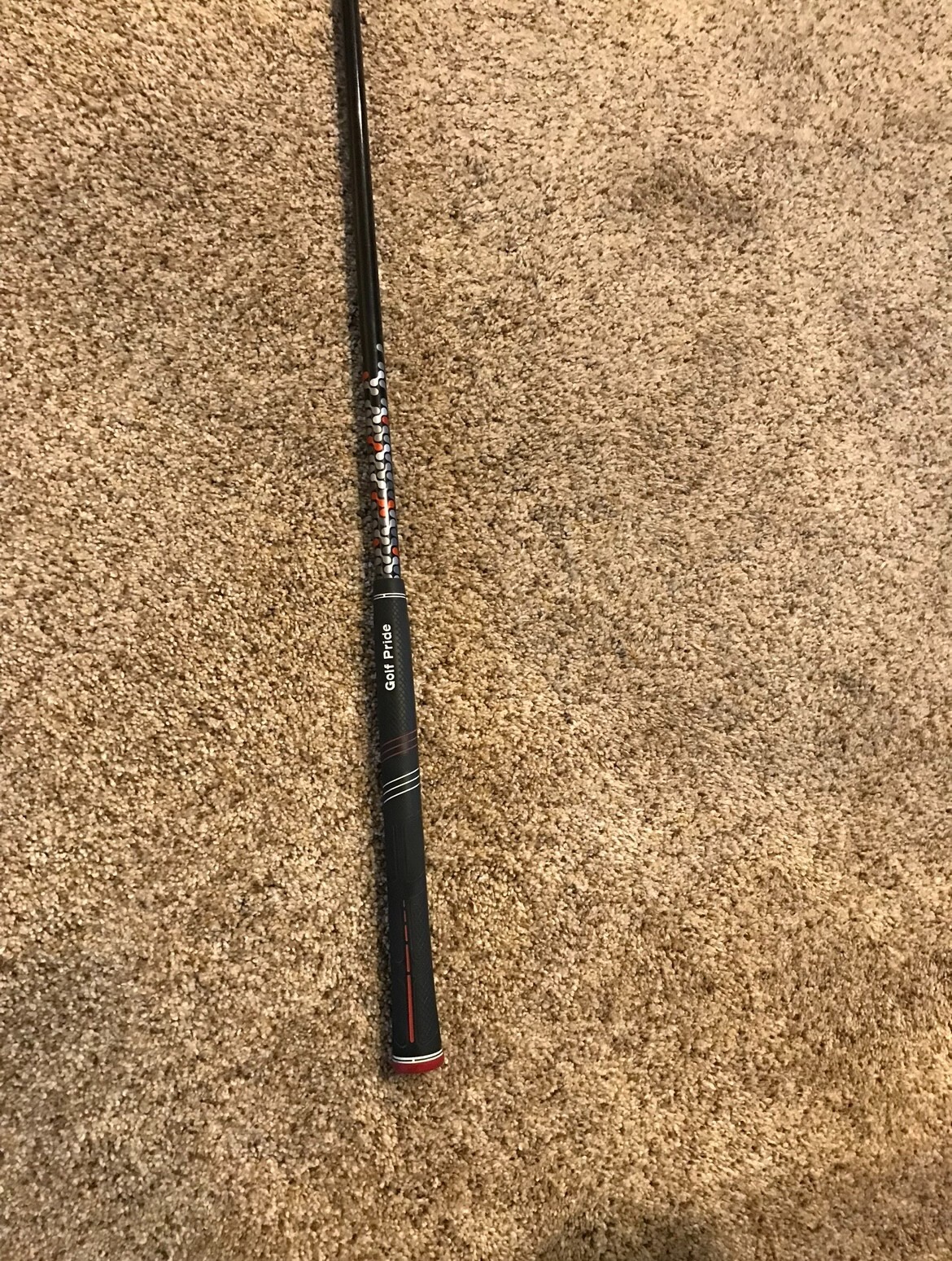 Fujikura Atmos Orange 5R Driver shaft regular flex with Golf Pride grip ...