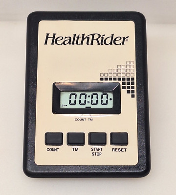 Vintage HealthRider Fitness Machine Monitor Display Clock Total Body ...