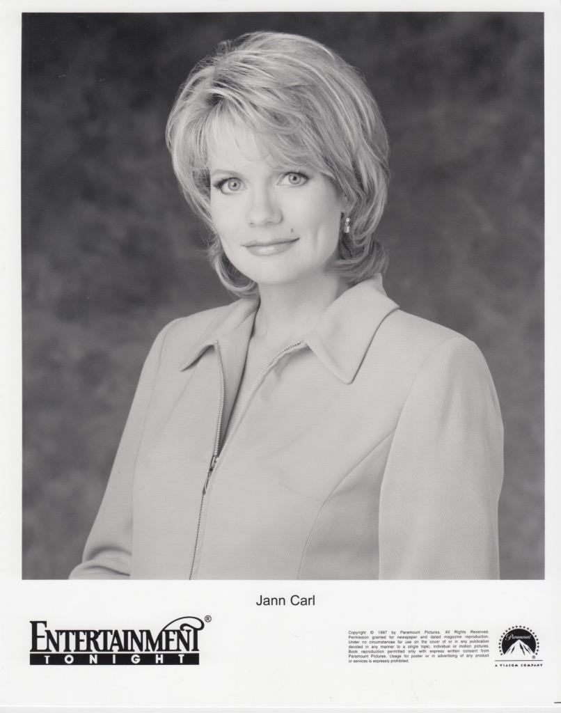 Jann Carl in "Entertainment Tonight" Original TV Still | eBay