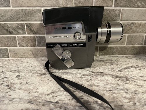 Revere 8mm Model 144 Eye-Matic Power Zoom Film Camera Untested | eBay