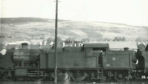 PHOTO GWR 72XX CLASS 2-8-2T NO 7235 AT SWANSEA EAST DOCK CSUMMER 1964 ...
