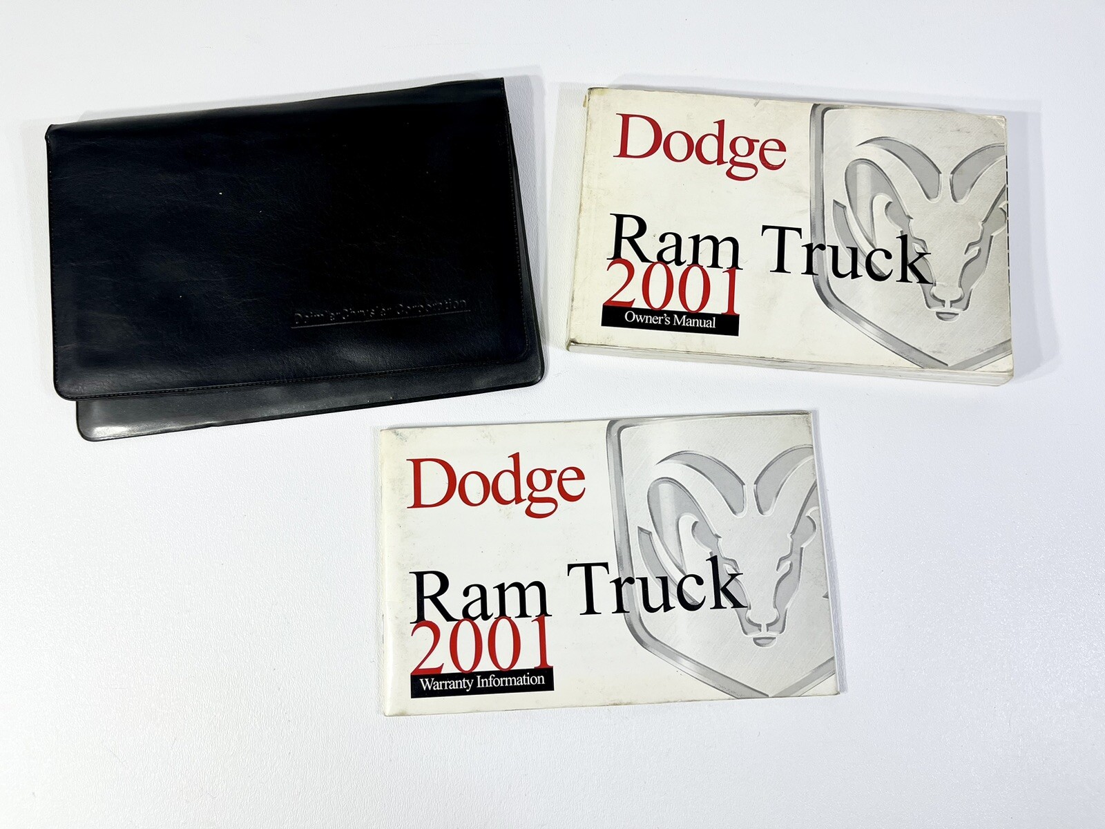 2001 01 DODGE RAM 1500 OWNERS MANUAL GUIDE BOOK BOOKLETS W/ CASE OEM | eBay
