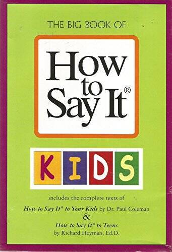 The Big Book Of How To Say It (How To Say It And How To Sa - ACCEPTABLE ...