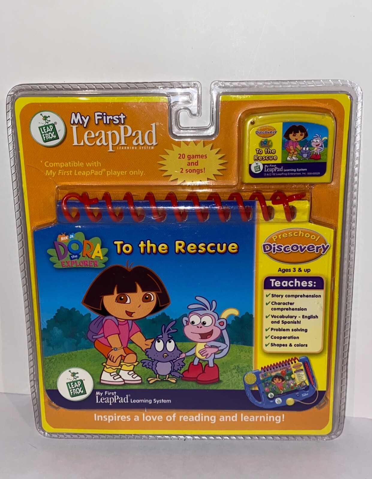 LEAP FROG MY FIRST LEAPPAD Dora The Explorer To The Rescue Book ...