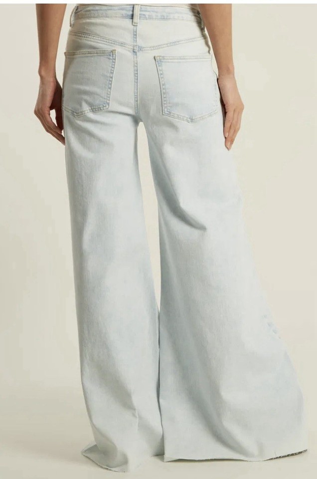 RAEY Loon Wide-Leg Jeans | eBay