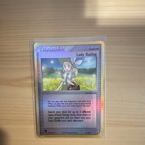 Pokémon Lady Outing 82/109 EX Ruby & Sapphire Reverse Holo Trainer ...