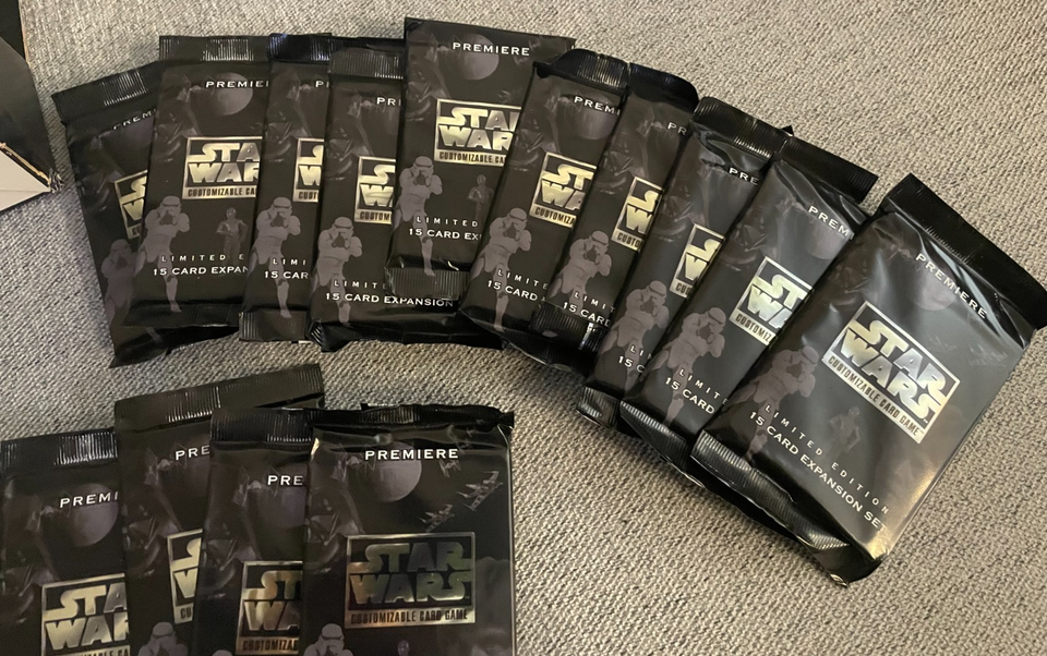 Star Wars CCG Premiere Limited Edition 15 Card Expansion Set Decipher ...