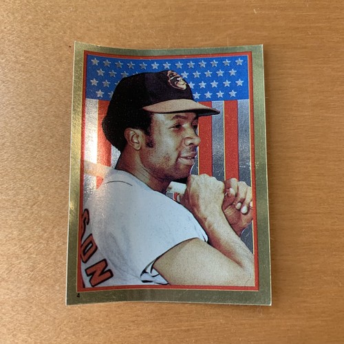 1983 Topps Baseball Sticker Frank Robinson # 4 Baltimore Orioles HOF ...
