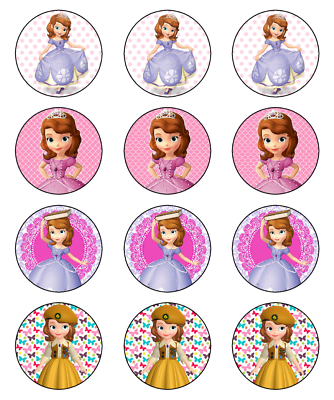 Sofia The First Cupcake Wrappers