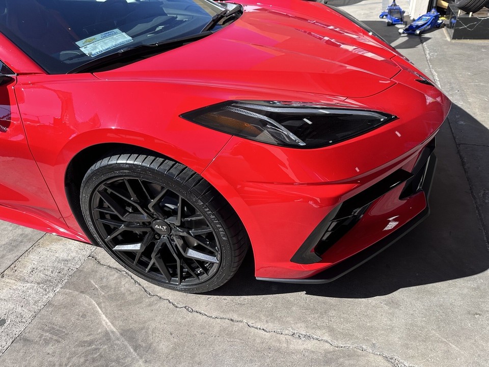 19" 20" ALT Velocity Rotary Forged Carbon Flash wheels rims for C8 ...