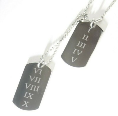 Ten 10 Commandments 2 Sided Stainless Steel Dog Tag MILITARY STYLE ...