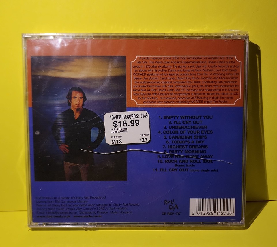 Shaun Harris - Shaun Harris - 2005 - CR REV 127 New - Sealed - CDs | eBay
