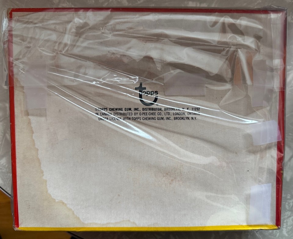 1967 Topps Scarce Vintage Airplane FLYING THINGS Red 10-Cent Display ...