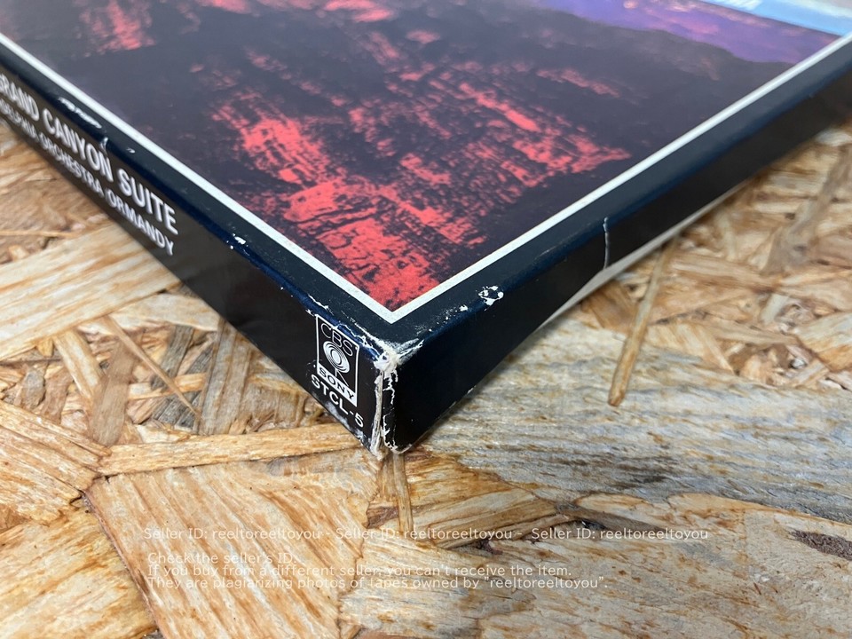 ORMANDY - GROFE : GRAND CANYON SUITE - REEL TO REEL TAPE - JAPAN 7.5ips ...