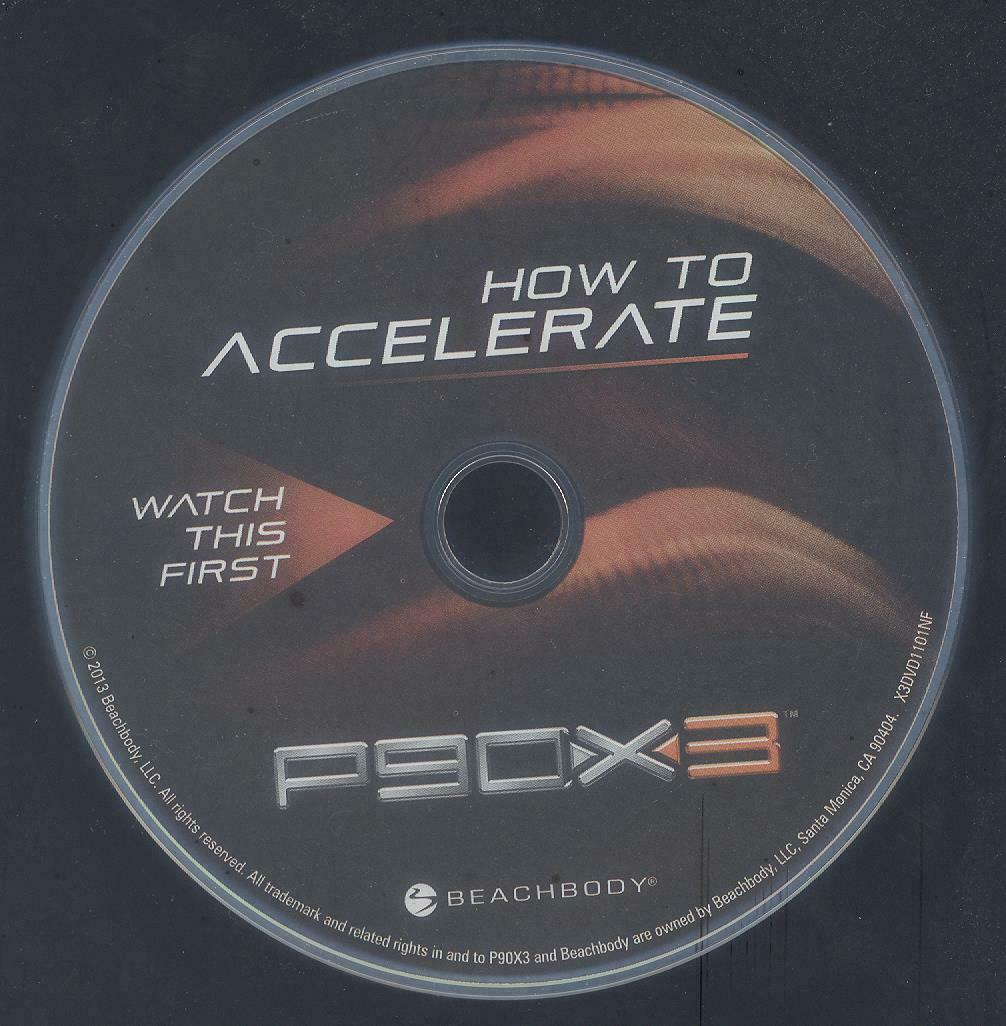 Replacement disc P90X3 Extreme Fitness To Accelerate Watch This First ...