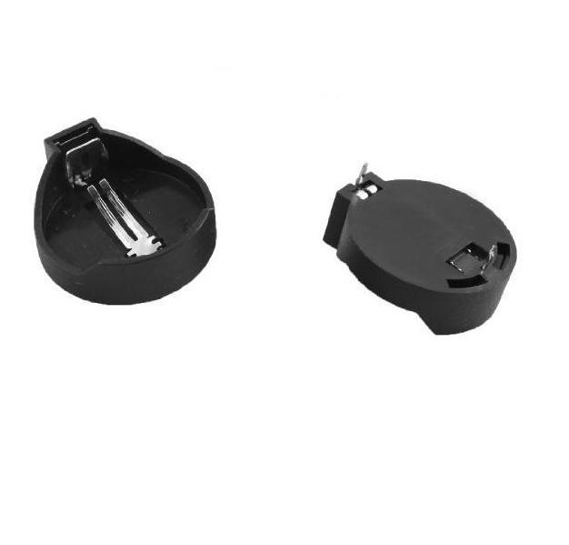 10PCS CR2025 2025 Button Coin Cell Battery Socket Holder Case ROHS Z3 ...