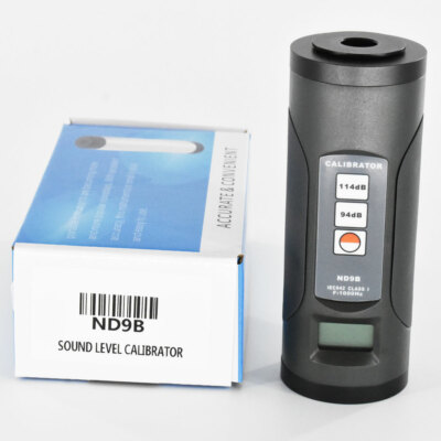 Digital Sound Level Calibrator Noise Decibel Calibration Tool 94 dB 114 ...