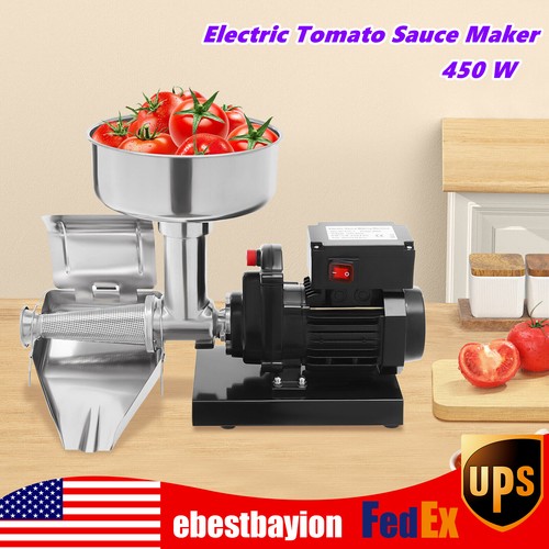 Electric Tomato Strainer 450W Tomato Press Sauce Maker Machine Home | eBay