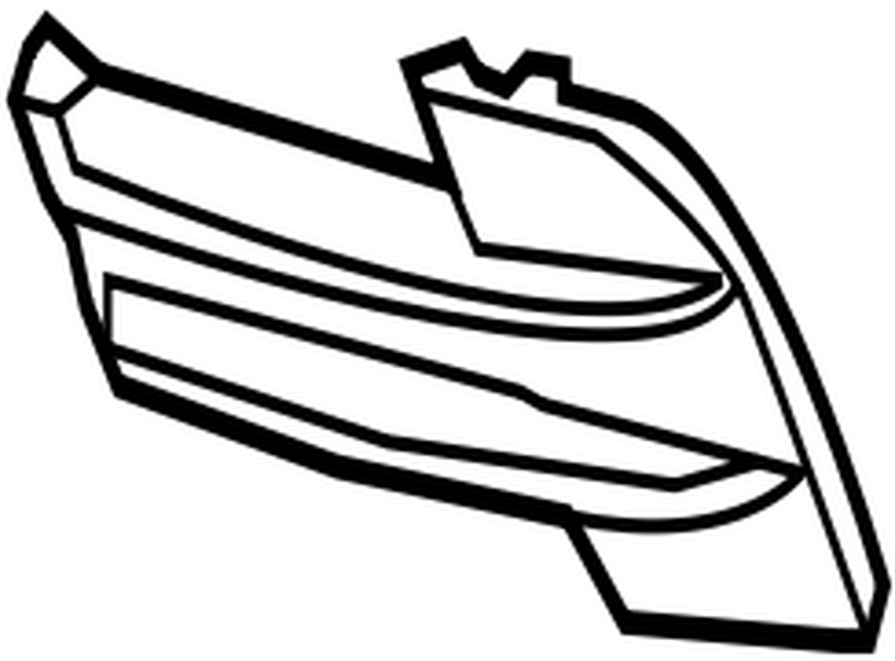 81482-50040 Toyota Cover, fog lamp, lh 8148250040, New Genuine OEM Part ...