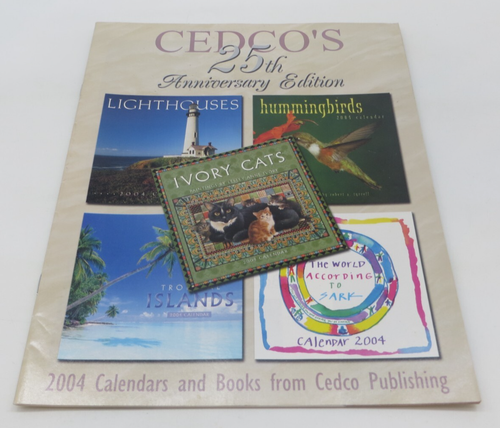 CEDCO'S 2004 CATALOG 25th Anniversary Edition Calendars and Book ...