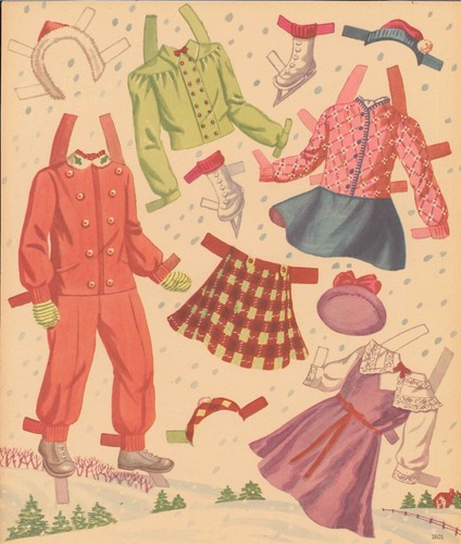 vINTAGE UNCUT Gigi Perreau PAPER DOLLS CUTE HD~LASER REPRODUCTION~LO PR ...