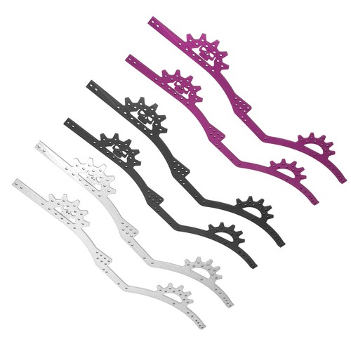 One Pair RC Chassis Frame Rails Aluminum Alloy Adjustable Wheelbase RC ...