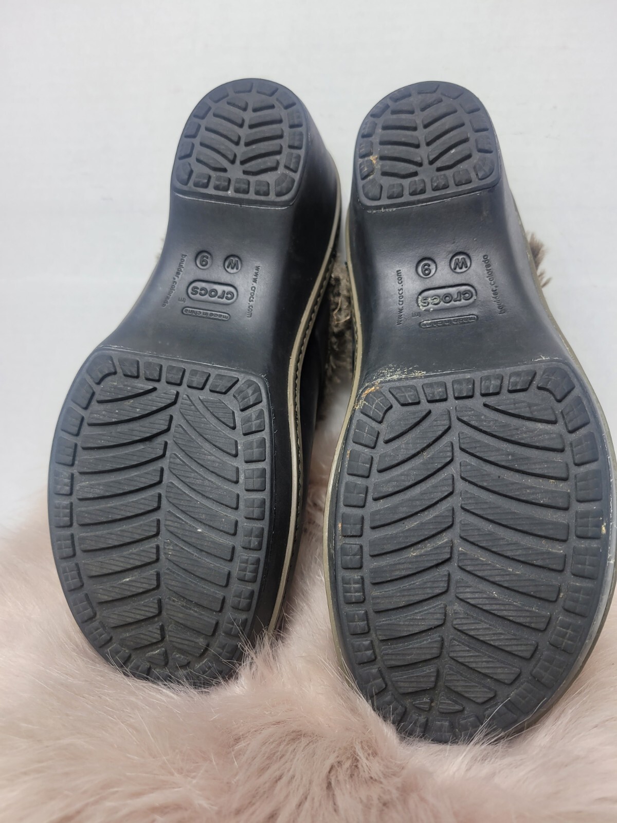 Crocs Cobbler Eva Womens Clog Size 8 Fur Lined Mul… - Gem