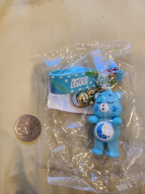 Care Bears Keychain Bedtime Bear Gift Cute Bag Charm Key Ring Brand ...