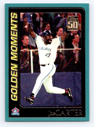 2000 Topps Golden Moments Joe Carter #386 Toronto Blue Jays HOF ...